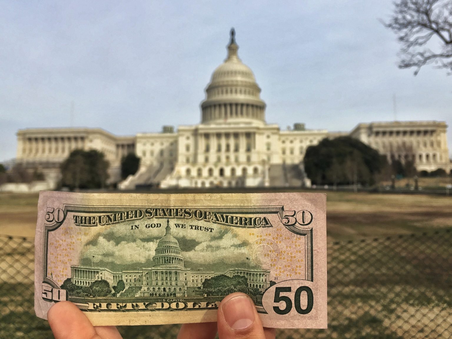 50 Dollar Note & US Capitol – The Currency Project